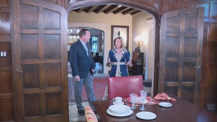 Fran DeWine gives 10TV an exclusive tour of the Ohio Governor's Mansion ...