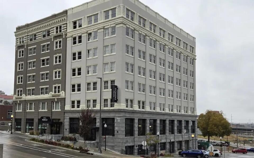 The Hotel Indigo Building in Downtown Omaha - NewsBreak