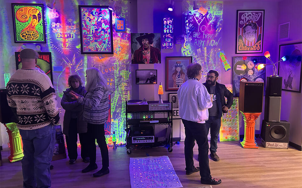 Turn off your mind, relax and float downstream at the Psychedelic Shack ...