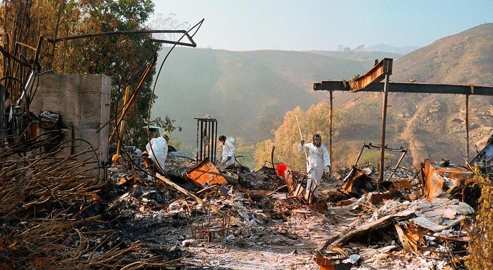 A year after LA wildfires destroyed thousands of homes, fewer than a ...