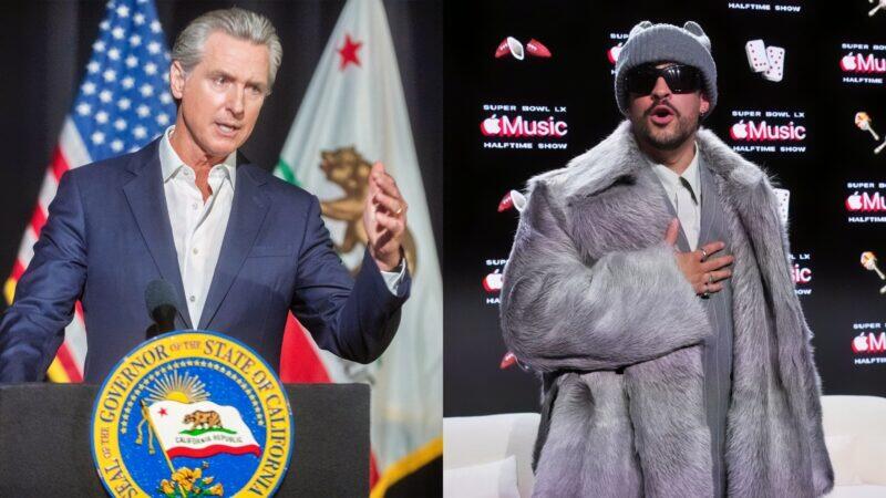 California Gov. Gavin Newsom Announces ‘Bad Bunny Day’ Ahead of Super ...