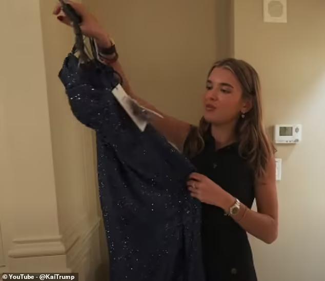 Kai Trump gives fans behind-the-scenes glimpse of events leading up to ...