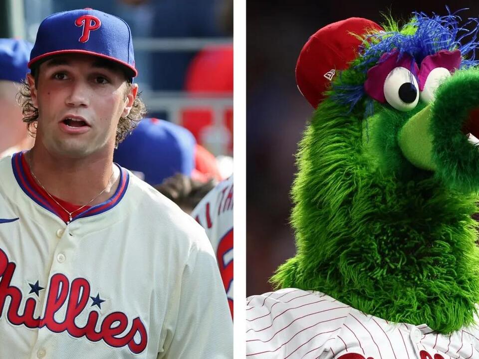 Tyler Phillips emotional from seeing Phanatic during Phillies debut ...