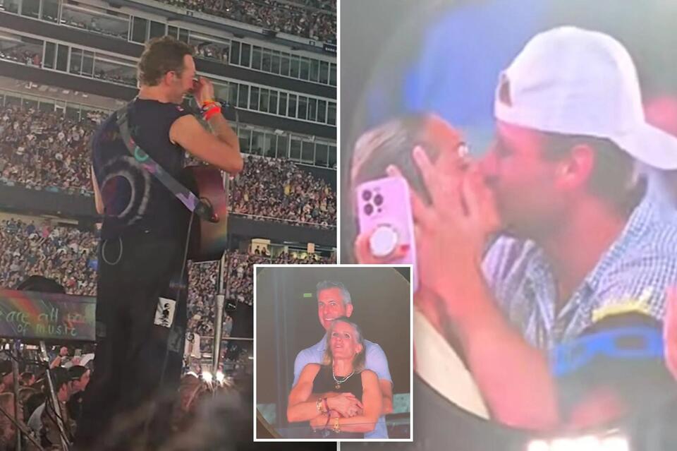 Coldplay’s Chris Martin pokes fun at affair comment in viral concert video: ‘Are you two a ...