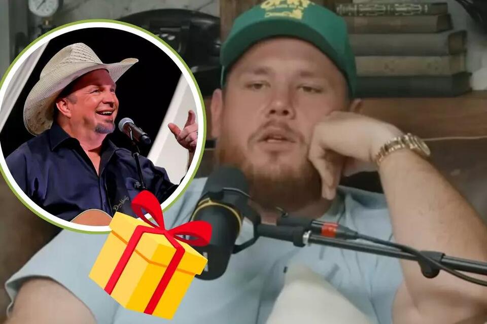 Luke Combs Was So Confused by This Massive Gift From Garth Brooks ...