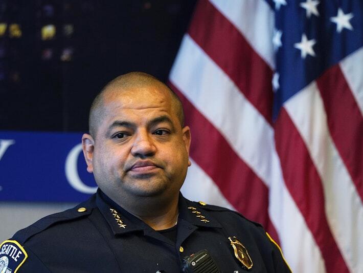 Former Seattle Police Chief Adrian Diaz placed on paid leave amid ...