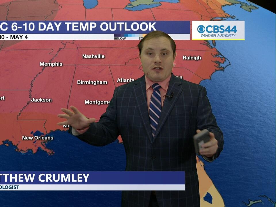 CBS 44 Weather Authority Forecast: April 24, 2024