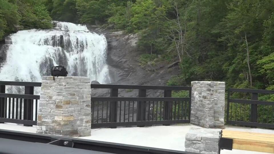 Bald River Falls reopens after flooding damage - NewsBreak