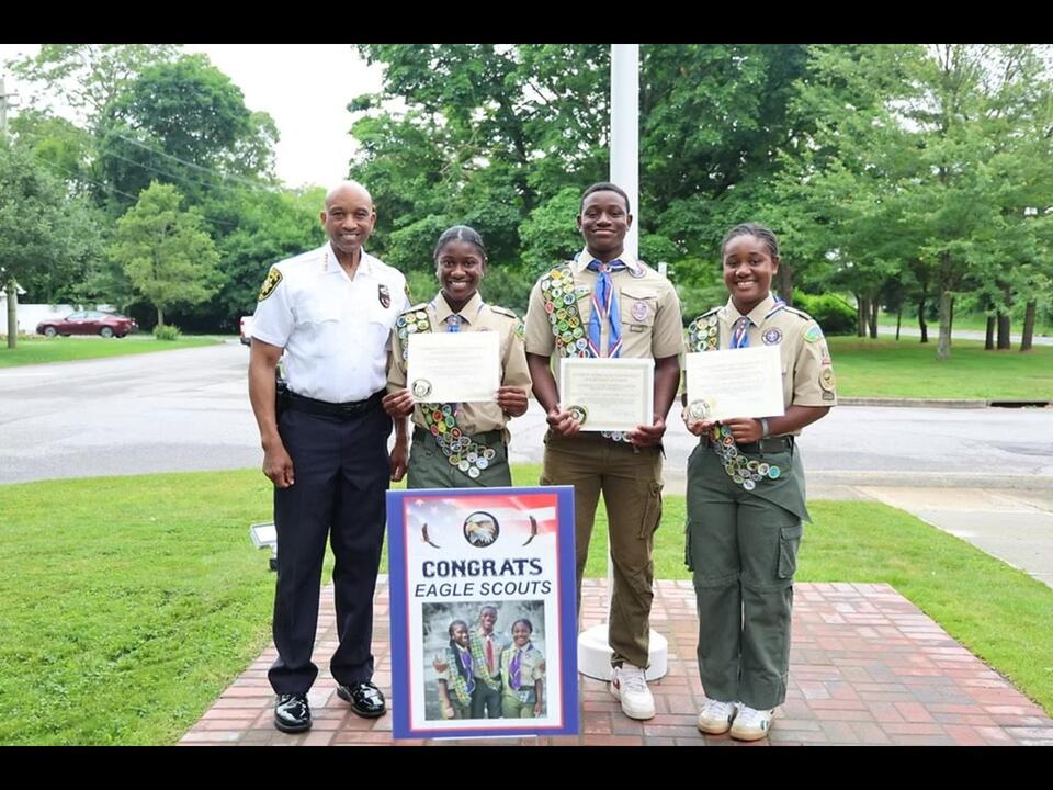 Get to know the first Black triplets to earn Eagle Scout status in U.S. - NewsBreak
