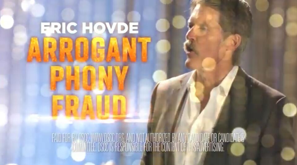 DSCC: Launches first IE ad against Eric Hovde: ‘OC’ - NewsBreak