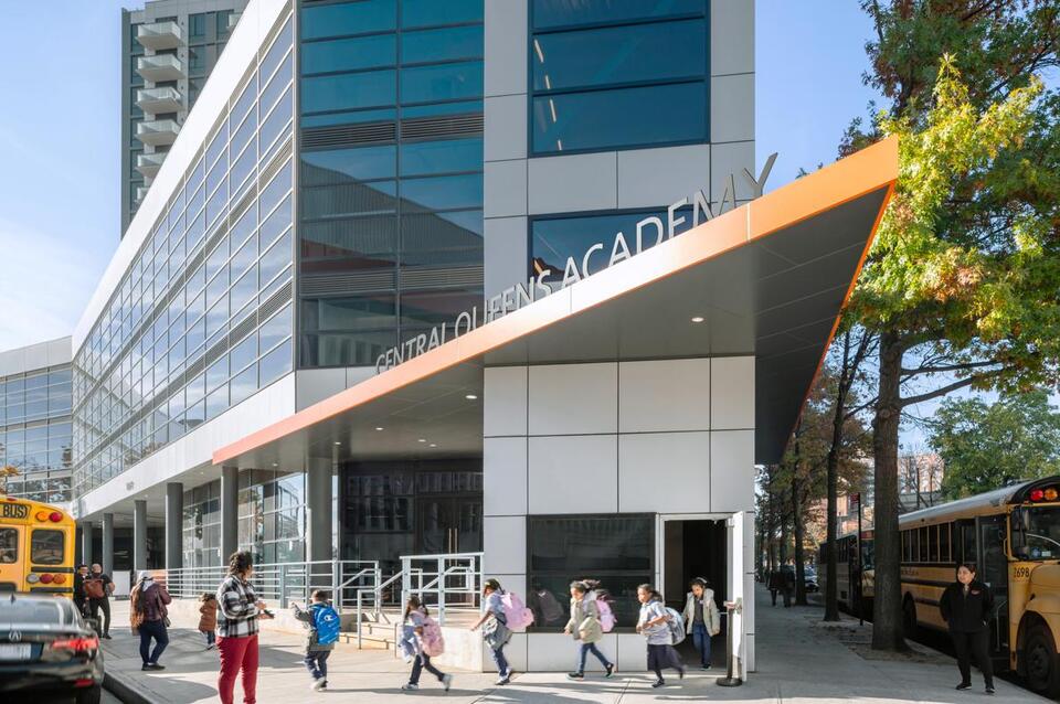 Central Queens Academy and GLUCK+ Bring New Life to Former Commercial ...