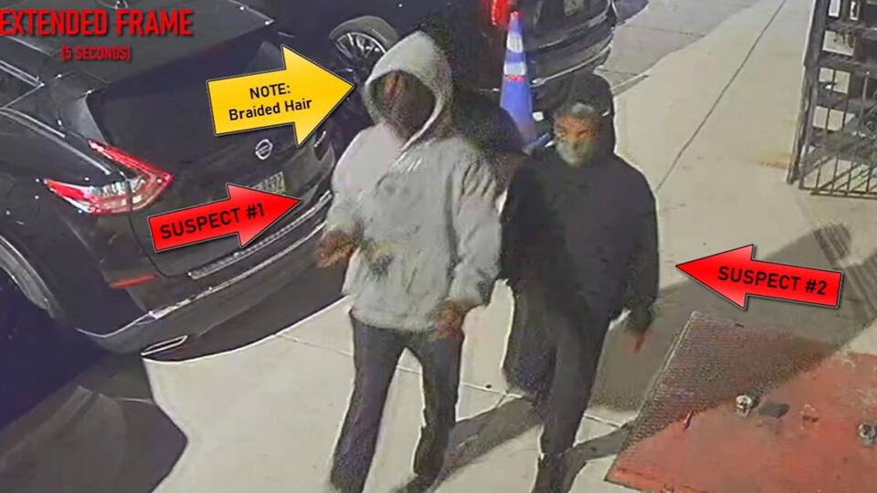 Police release footage of 2 suspects sought in fatal shooting of Penn ...