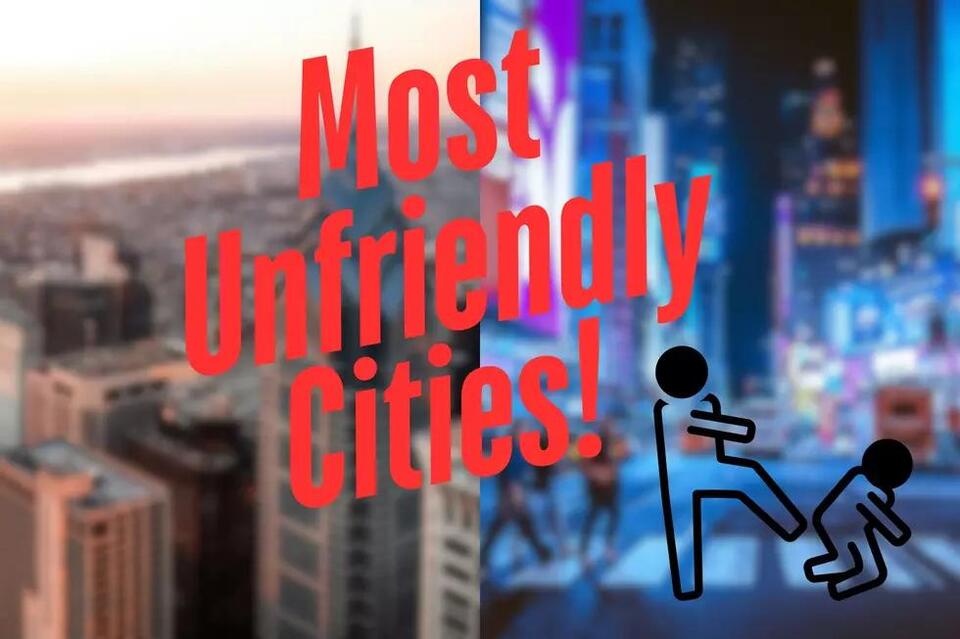 These two cities next to NJ are the most unfriendly in the country ...