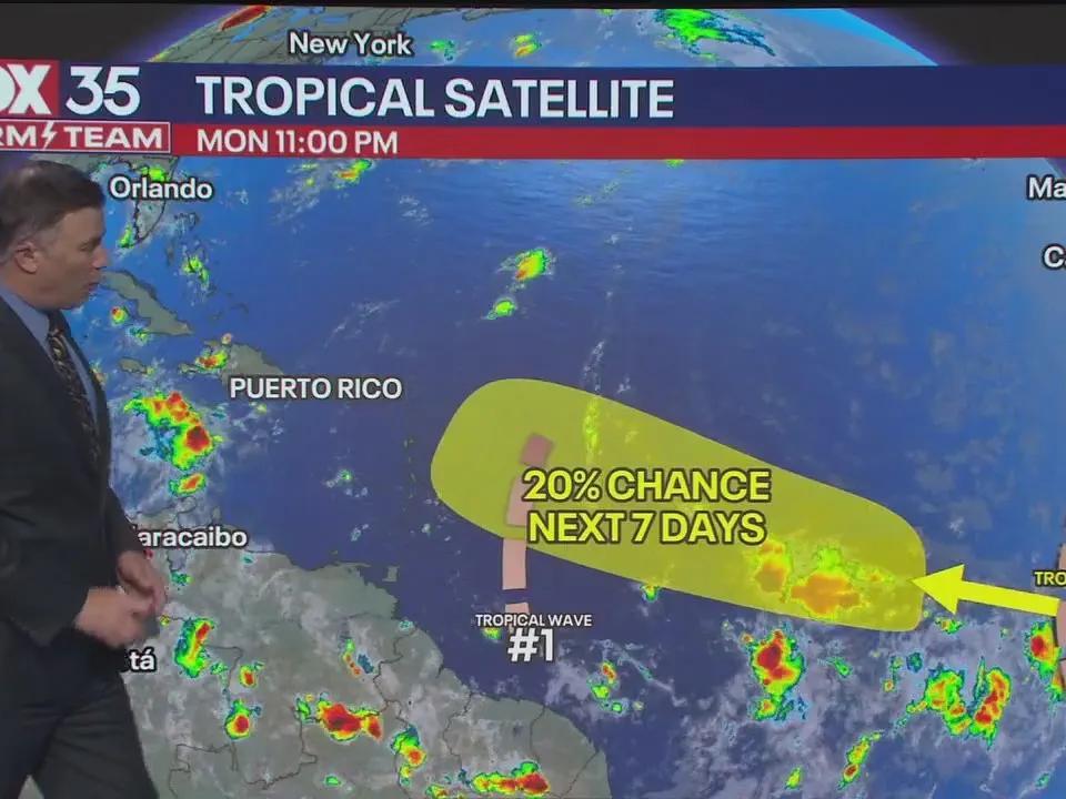 NHC: System has 20% chance for development