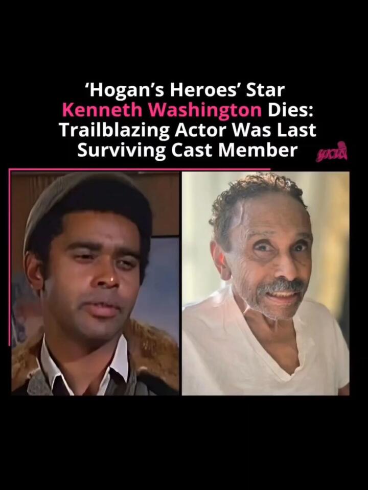 Kenneth Washington, a trailblazing actor best known for his role as ...