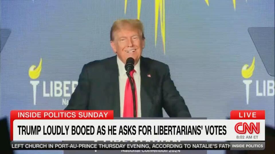 WATCH: Trump Gets Booed Out of the Building in Stunning Speech to ...