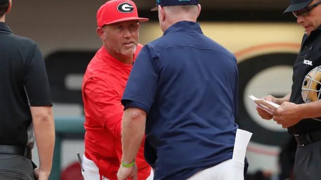 Georgia Slugger’s Bat Flip Sparks Chaos After Ejected Coach Gets ‘Perp ...
