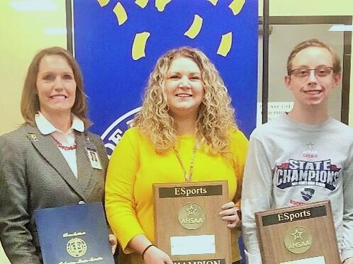 Aubree White honored as Esports Coach of the Year