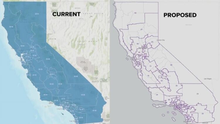 California redistricting map 2025: Newsom backs plan to add 5 Democratic seats - NewsBreak