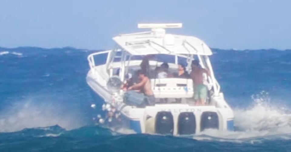 Boaters Caught on Video Dumping Trash in Florida Waters After Boca Bash ...