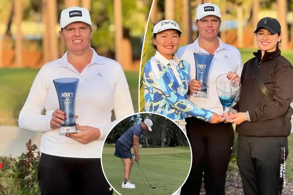 Trans golfer Hailey Davidson wins women’s tournament, increasing chances to LPGA qualifier ...