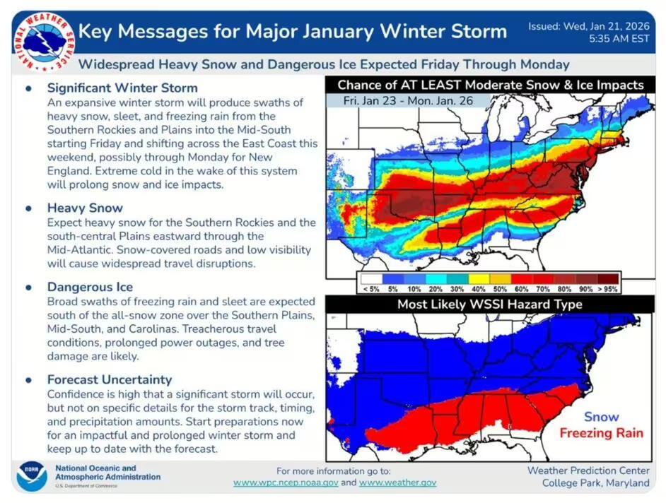 Urgent warning exposed skin could lead to frostbite as NWS raises ...