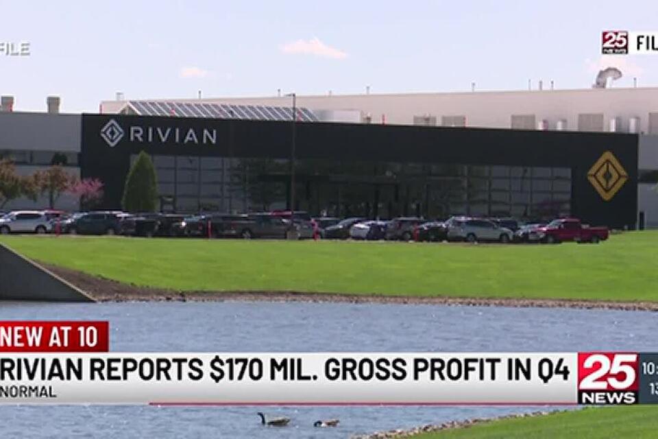 Rivian reports gross profit in 2024 Q4 fiscal year earnings - NewsBreak