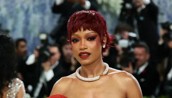 Keke Palmer’s Hairstylist Breaks Down The Fiery Red Pixie Met Gala Hair ...