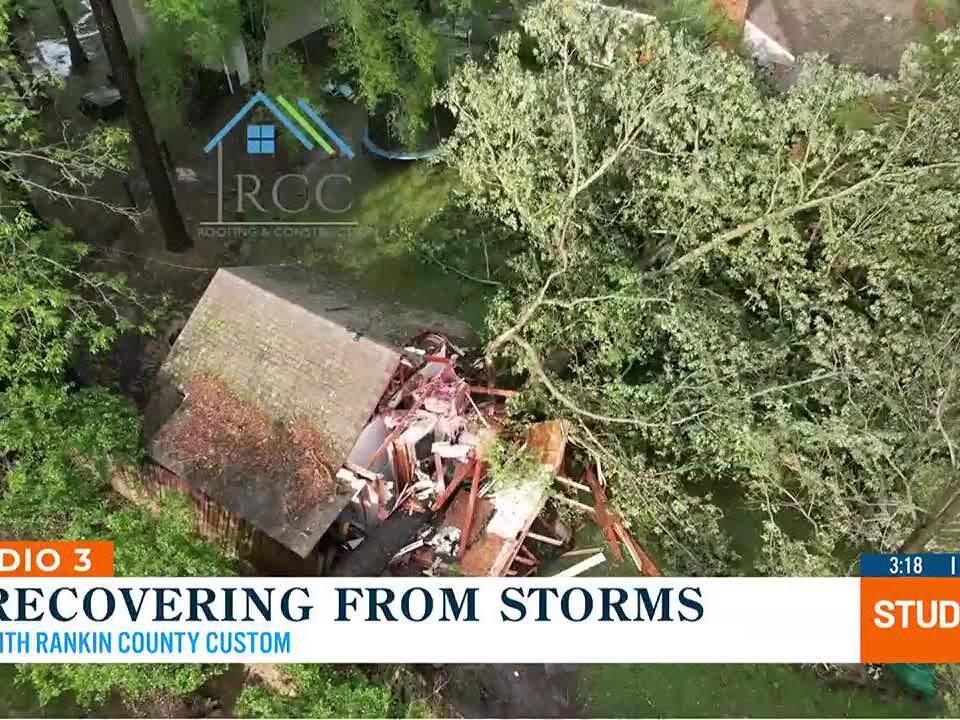 What to do if tree falls on home