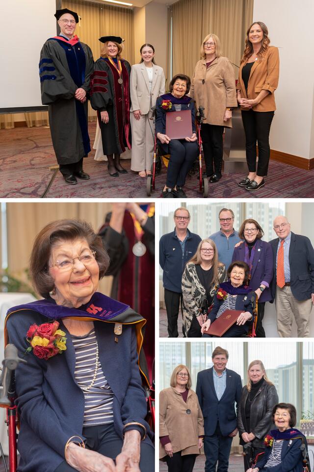 University of Minnesota Presents Marilyn D. Stewart with an Honorary ...