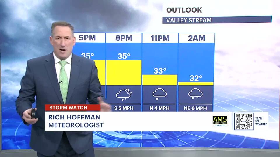 STORM WATCH: Cold and dry today; up to 3 inches of snow possible ...