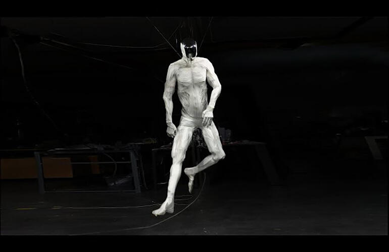 Protoclone V1: 1000 artificial muscles power this sweating robot’s ...