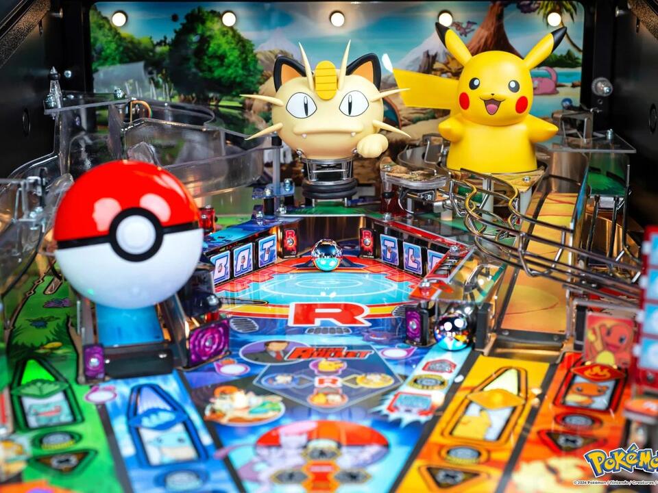 Stern Built a Pokémon Pinball Machine Where Ramps Catch Pikachu - NewsBreak