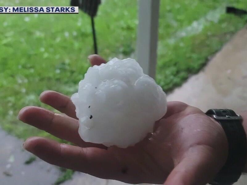 Austin weather: Severe storms bring in lots of hail