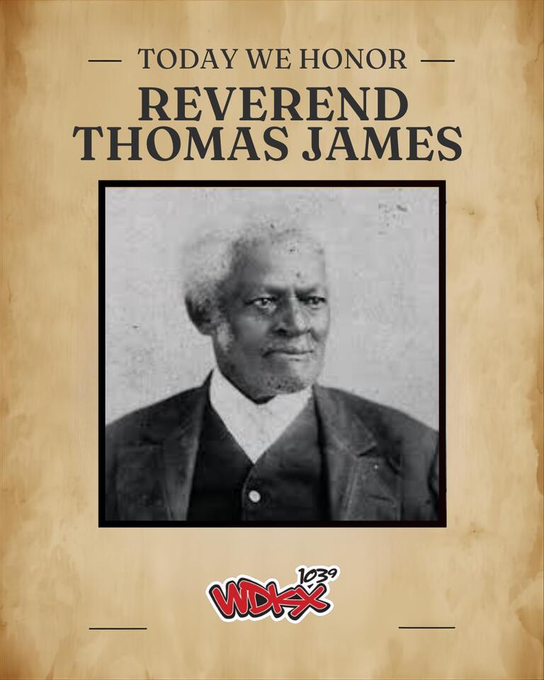 Today We Honor Reverend Thomas James - NewsBreak