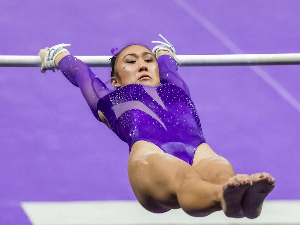 LSU ties for first in controversial ending to Sprouts gym meet; Kailin ...