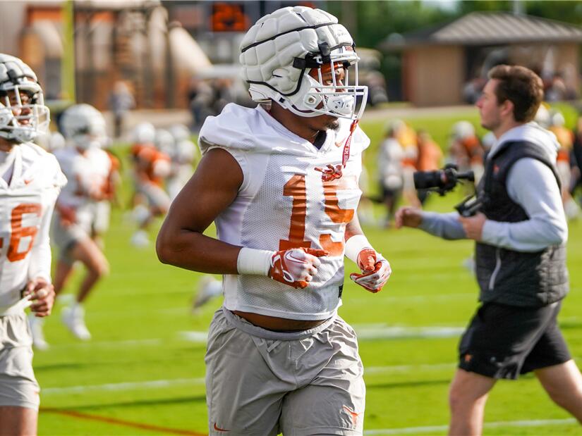 Texas redshirt freshman linebacker S'Maje Burrell no longer with the ...
