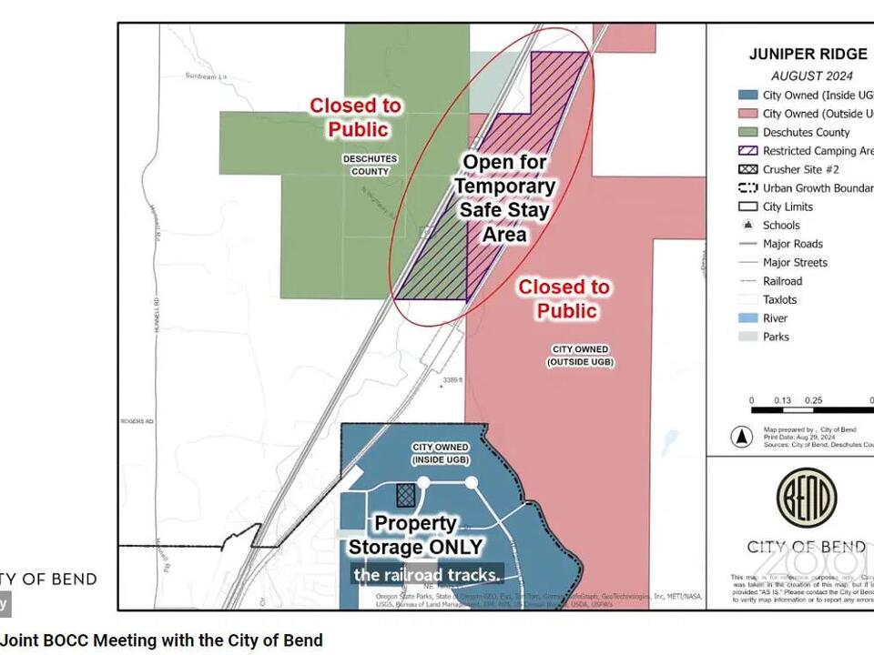 Bend, Deschutes Co. leaders vote to close most of Juniper Ridge to ...