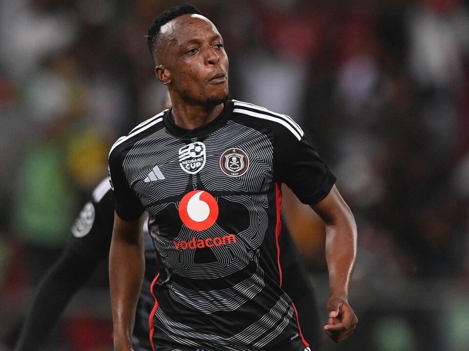 Orlando Pirates stars Sipho Chaine, Relebohile Mofokeng and Patrick ...