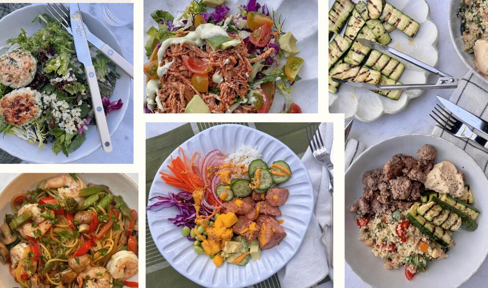 On The Menu: Mediterranean Ground Beef Bowls with Quinoa Salad and ...