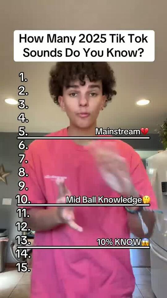 How Many 2025 Tik Tok Sounds Do You Know ??? #brainrot #tiktoksounds # ...
