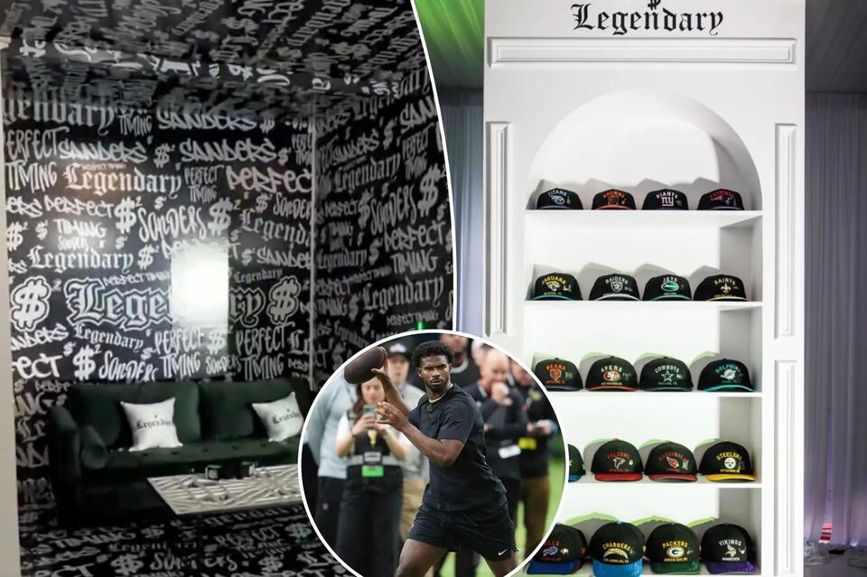 Shedeur Sanders has custom draft room built ahead of 2025 NFL Draft as ...