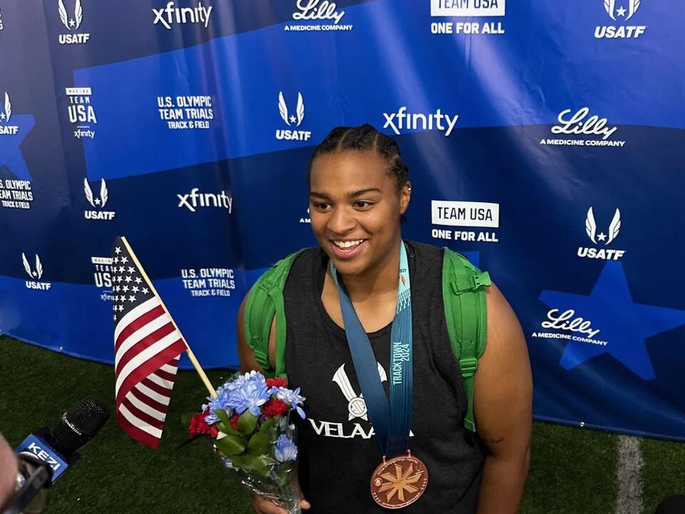 An Olympic Dream Come True : Jaida Ross makes first Olympic team