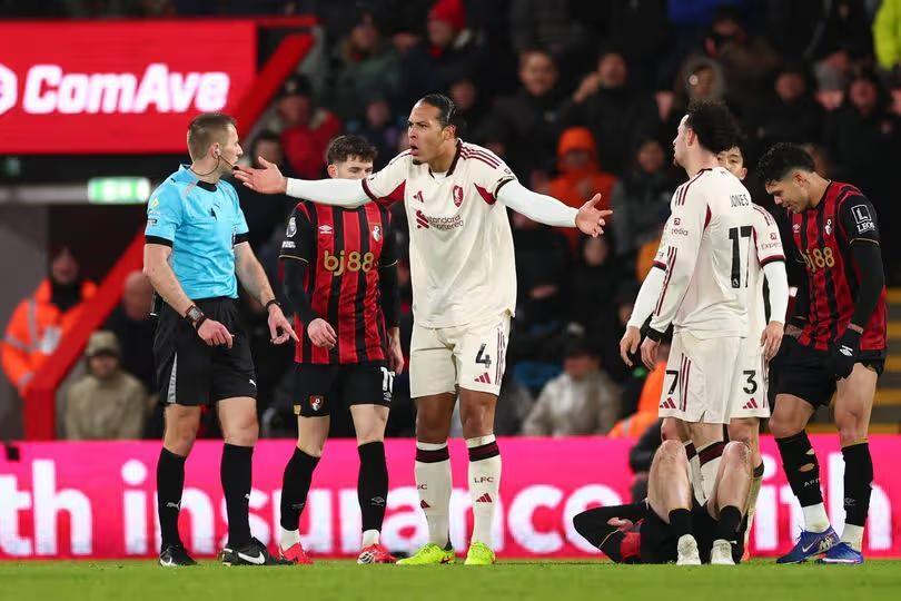 Dermot Gallagher makes his feelings clear on Virgil van Dijk's VAR ...