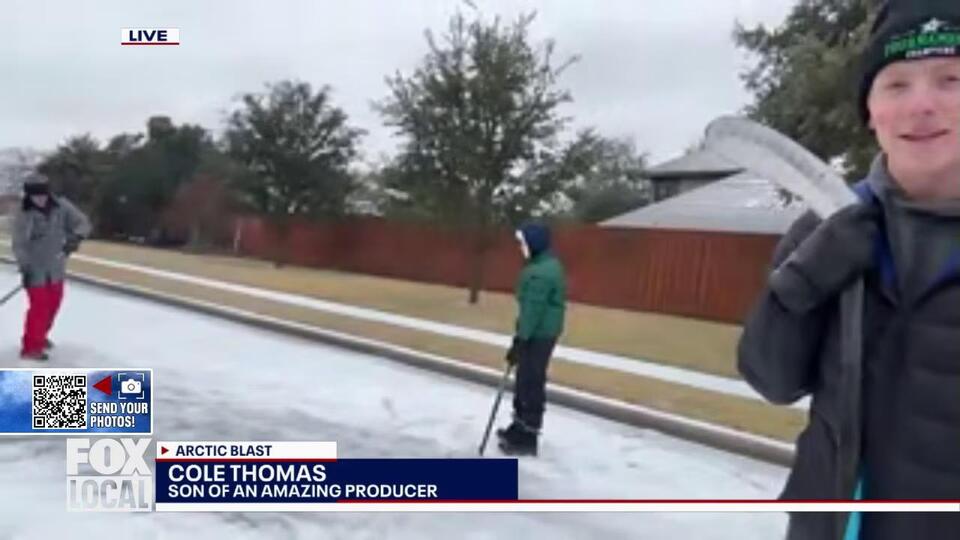 PHOTOS: Dallas winter storm captured by FOX 4 viewers - NewsBreak