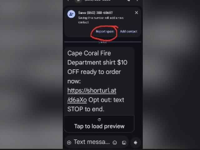 Cape Coral Fire Department warns community about fraudulent T-shirt ...