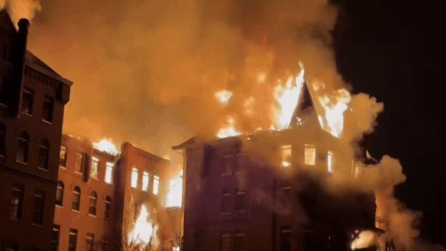 'Words Can't Express The Sadness': Fire Breaks Out at Former College ...