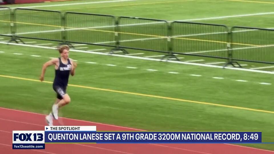 Freshman runner sets national track record - NewsBreak