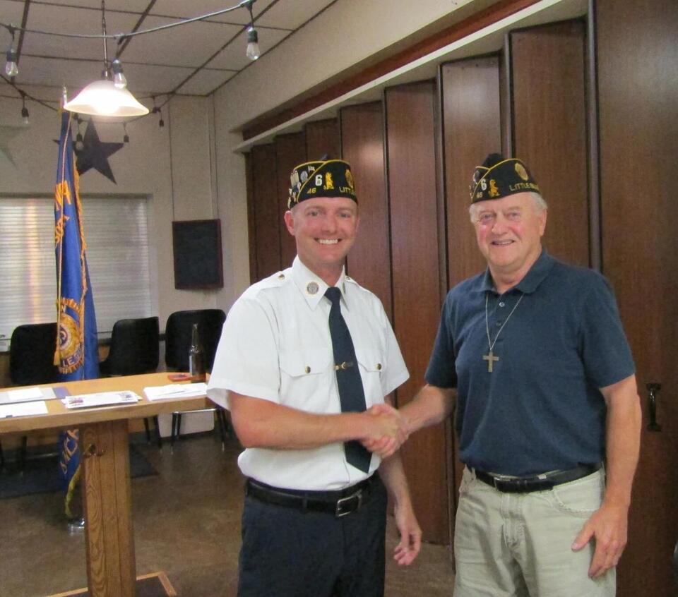 Bill Osberg recognized by Little Falls American Legion - NewsBreak