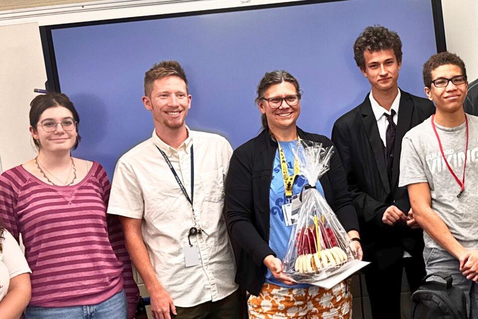Guilford High School Teacher Wins 'Teacher Of The Week' Award - NewsBreak